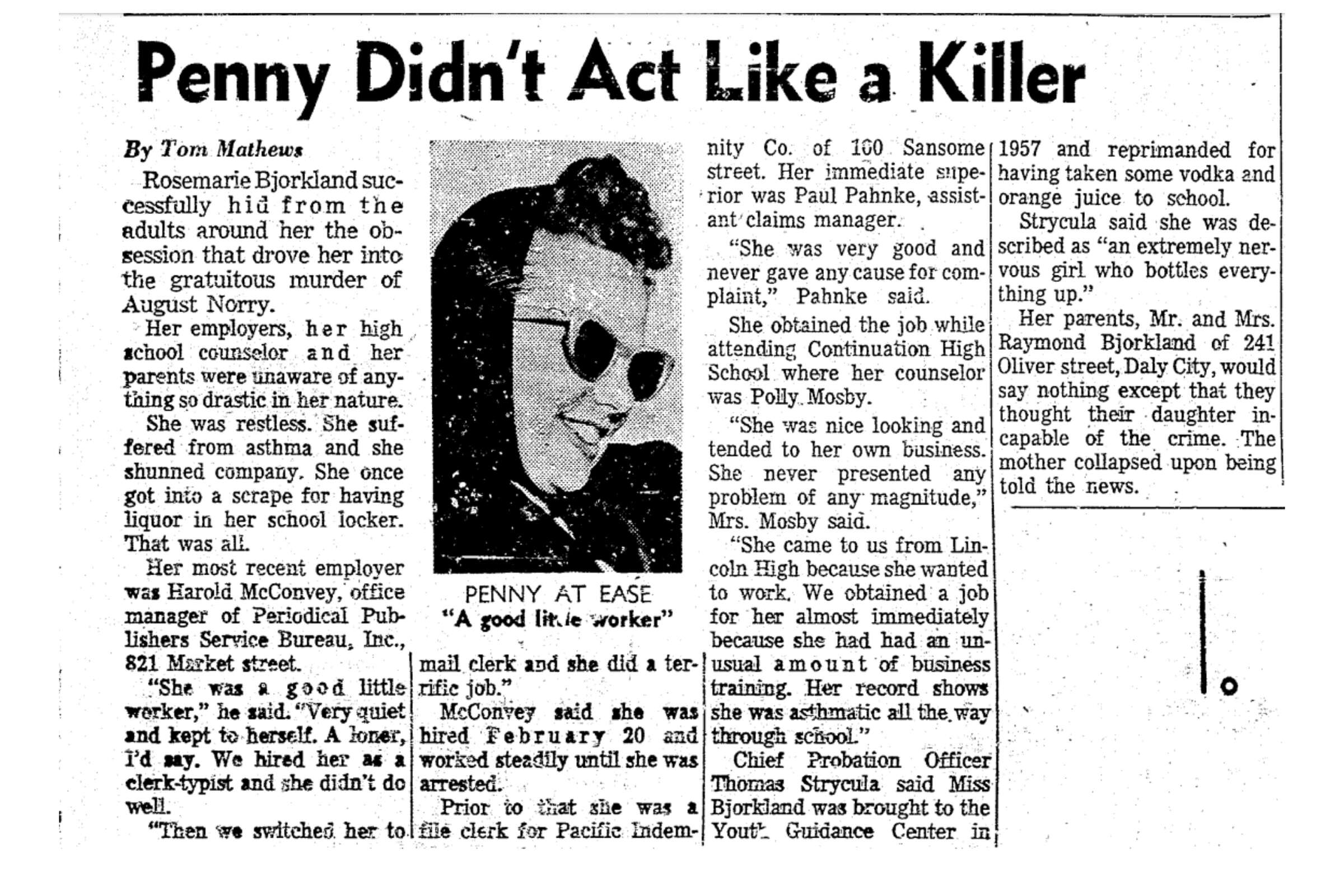 'I've felt better ever since I killed': The bizarre thrill-kill of Daly ...