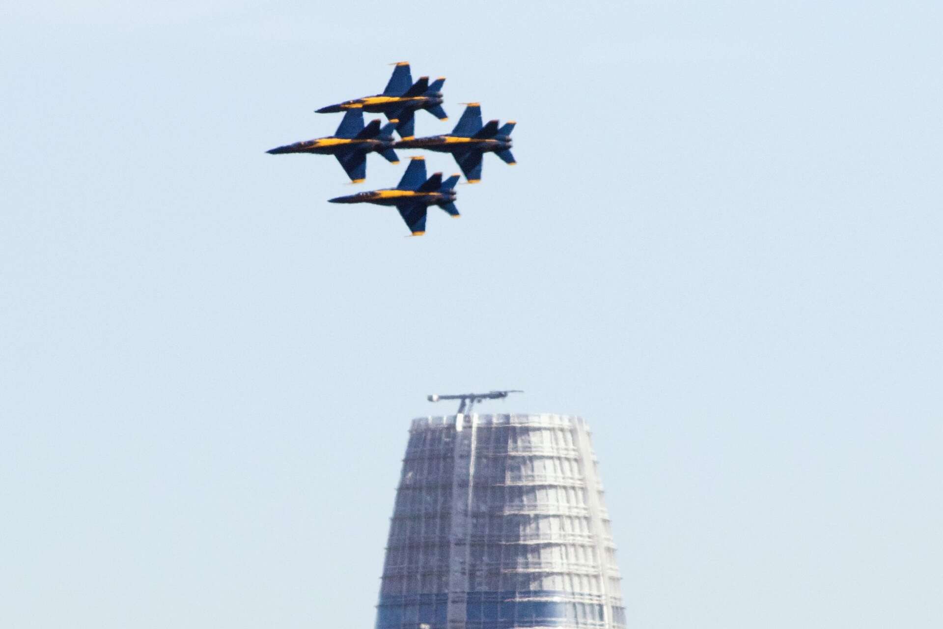 Perfect weather forecast for San Francisco's Blue Angels weekend
