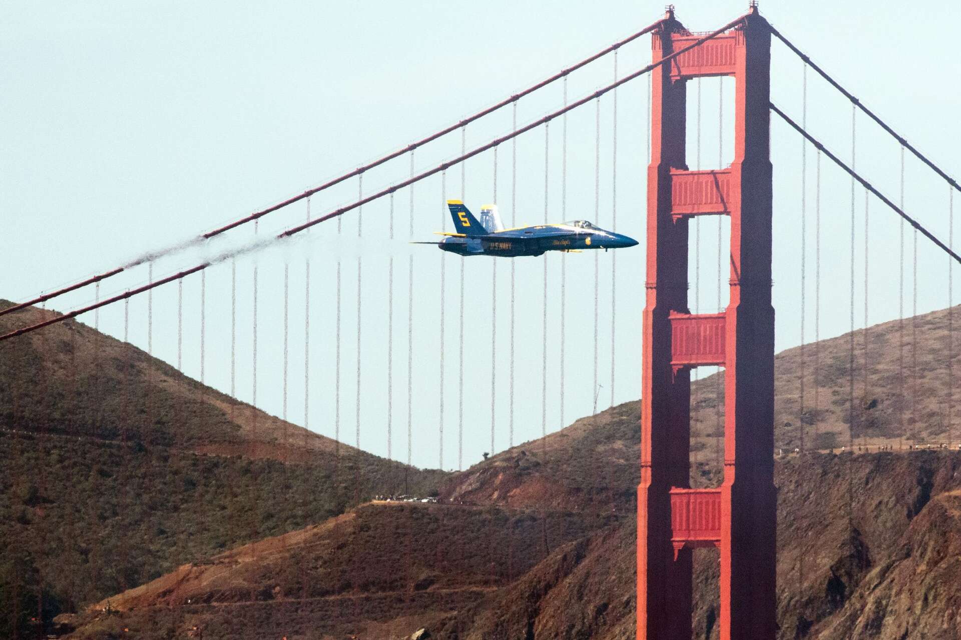 Perfect weather forecast for San Francisco's Blue Angels weekend