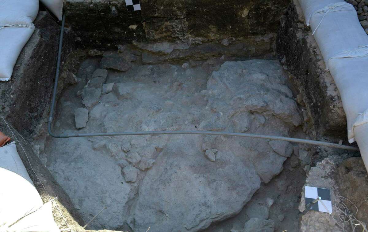 Bone fragments unearthed during Alamo excavation