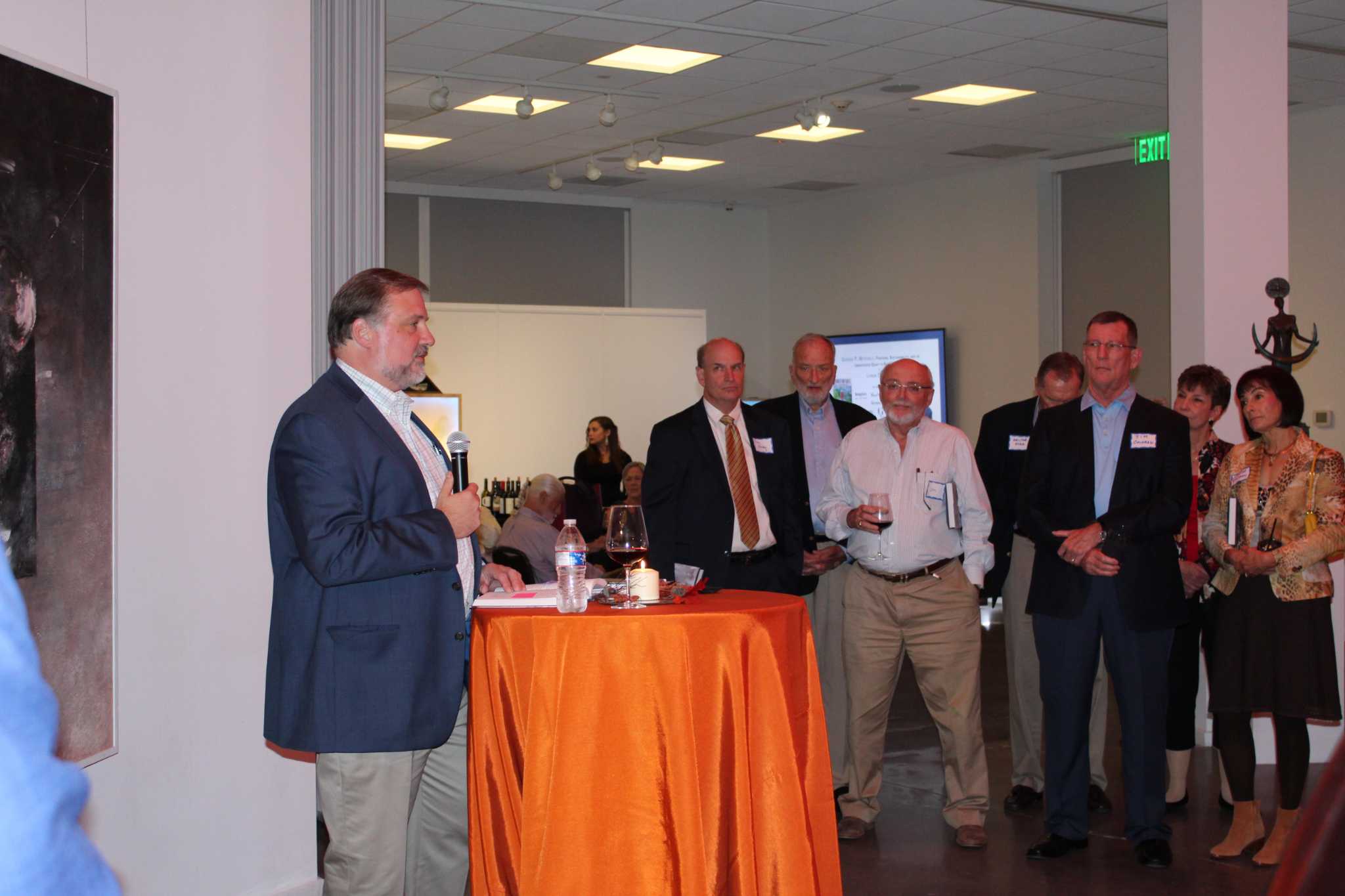 Book on George Mitchell unveiled at Woodlands event, signing