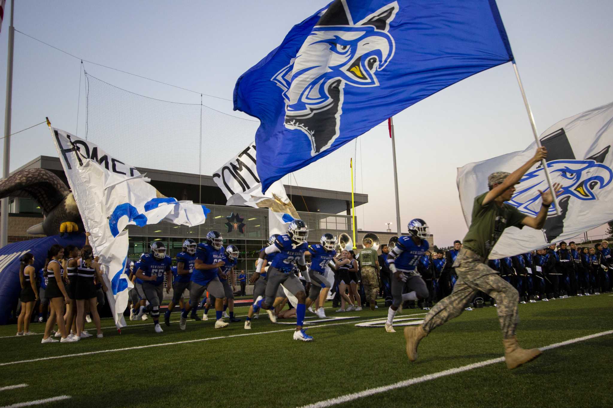 FOOTBALL ROUNDUP : New Caney, TWCA remain unbeaten; Lake Creek sets record