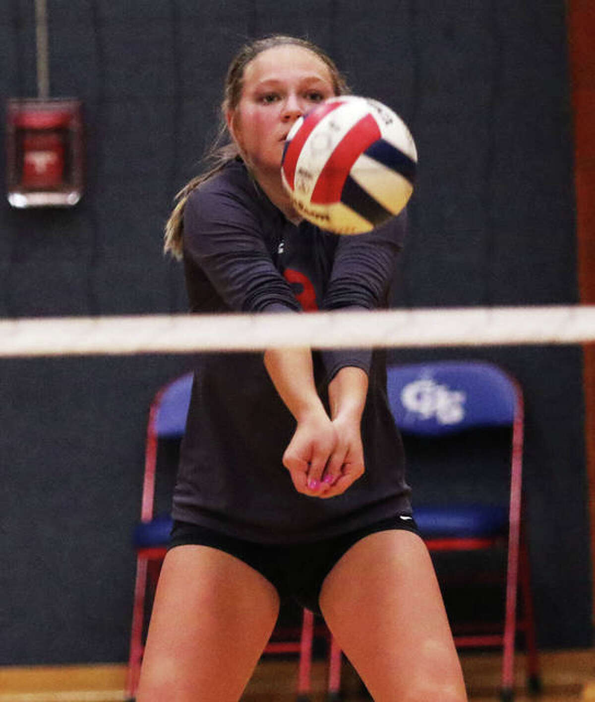 GIRLS VOLLEYBALL: Staunton resets, rolls to third straight Macoupin ...