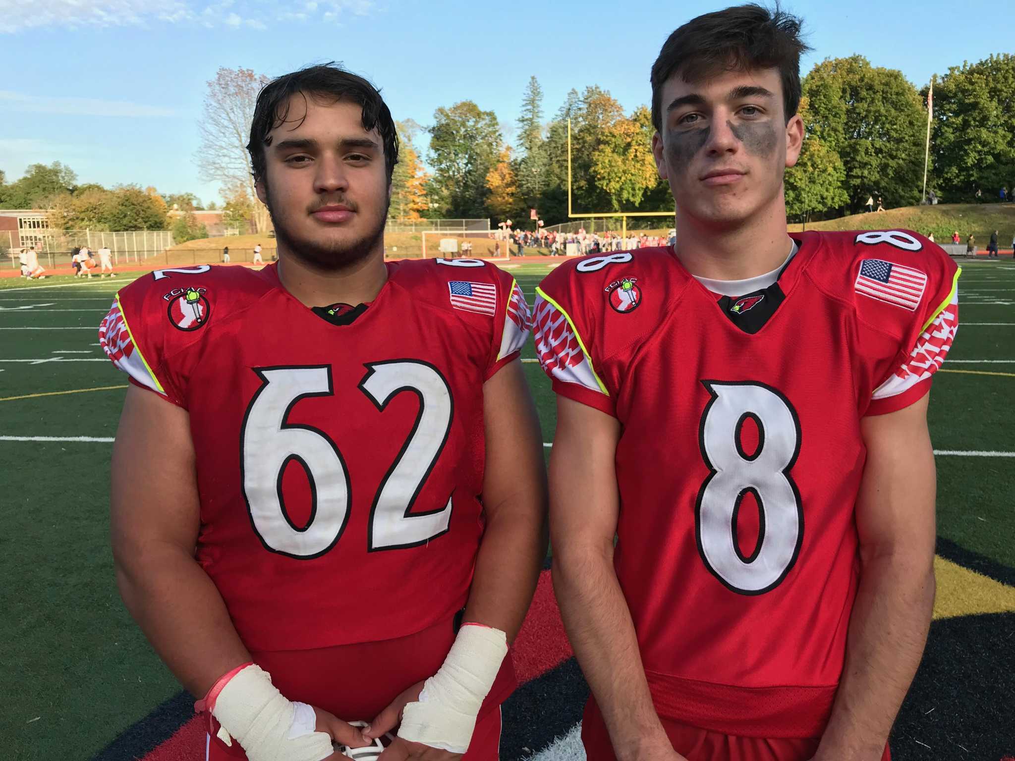 Rinello, Greenwich rout Westhill on Homecoming