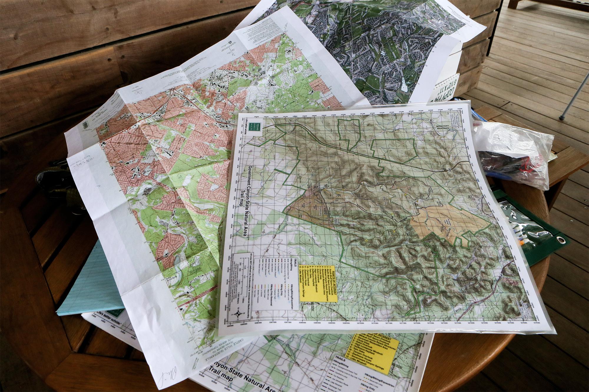 Government Canyon class orients hikers on low-tech tools for navigating ...