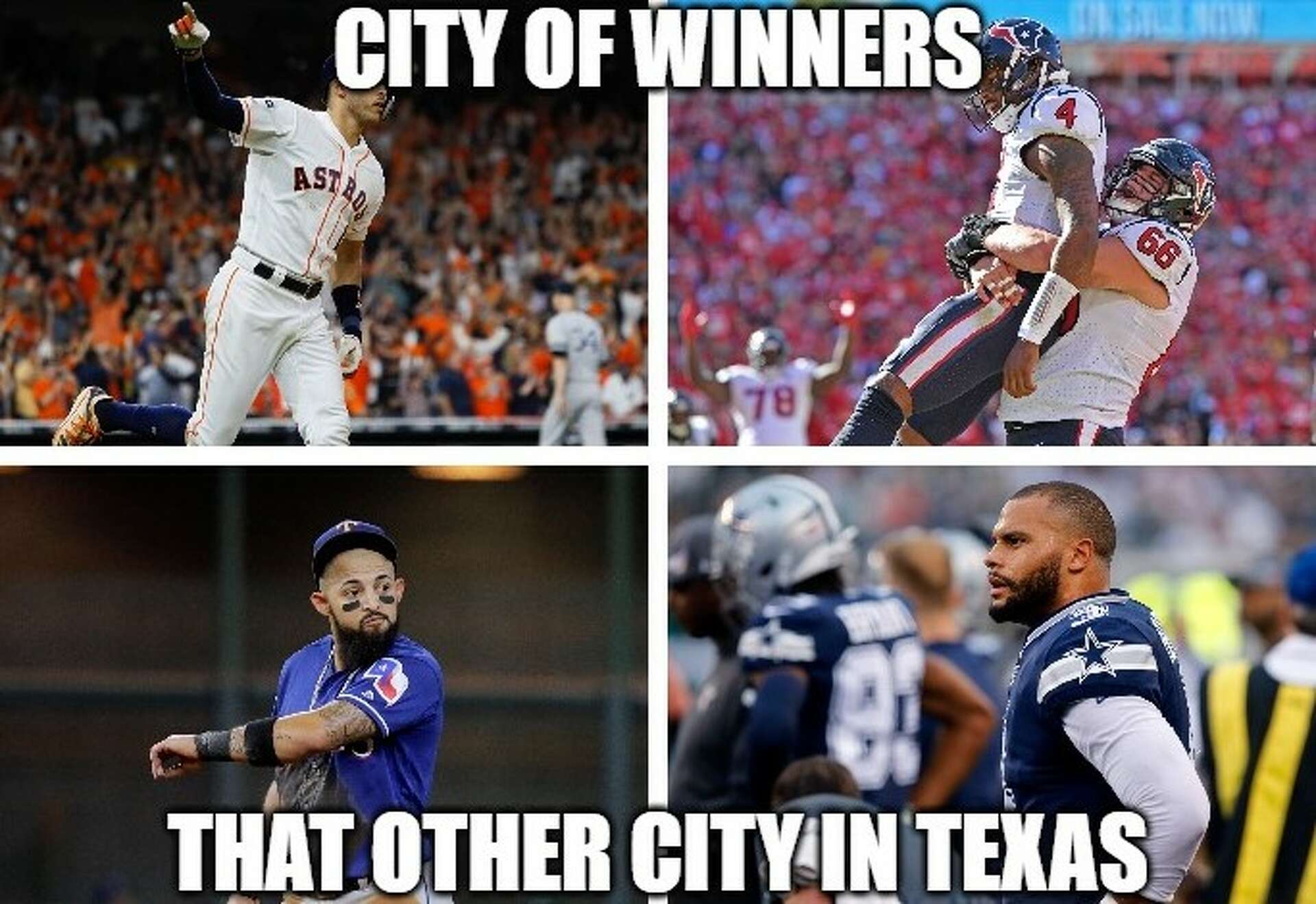 Hilarious memes praise Texans' win, mock Cowboys' loss