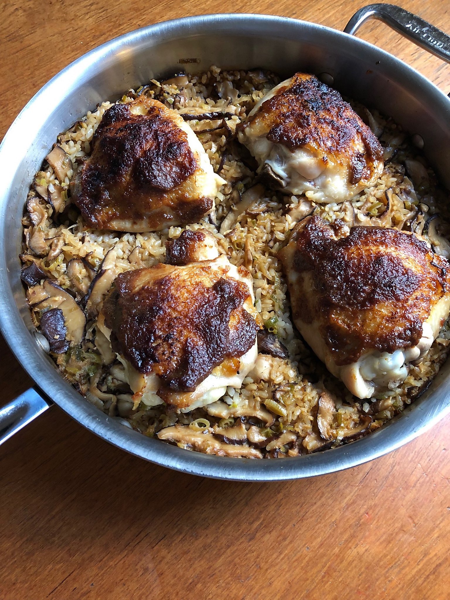 Repertoire recipe: Miso Chicken and Rice