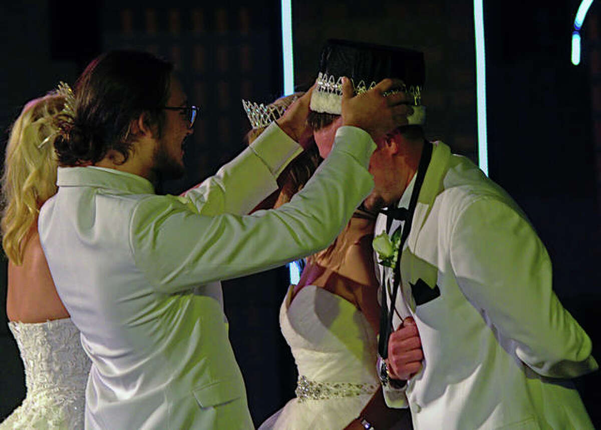 Photos: Edwardsville High crowns Homecoming king, queen