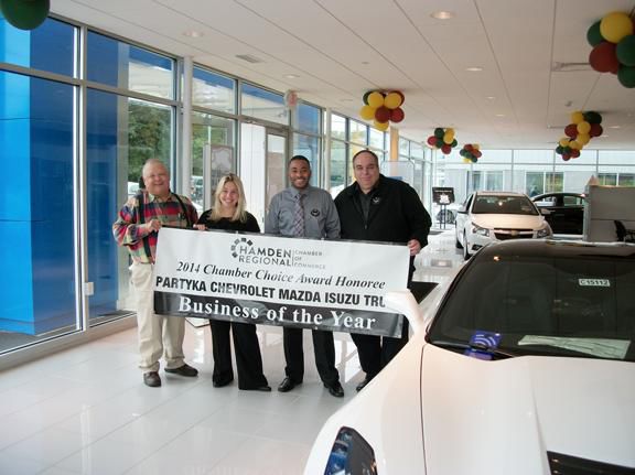 Chamber names Partyka dealership as its Business of the Year