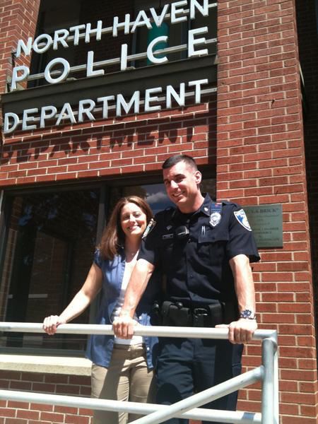 North Haven says farewell to 11-year veteran of police force