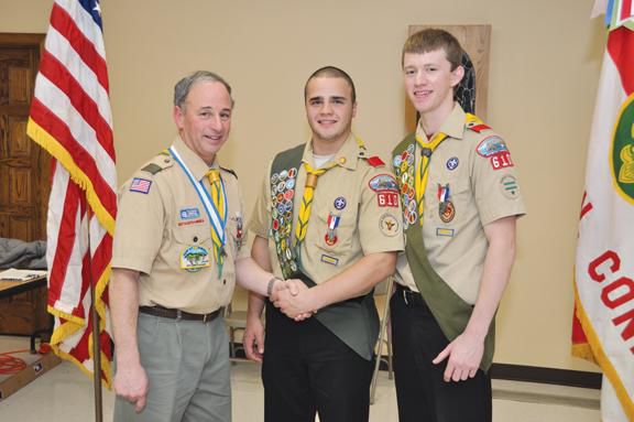 Eagle Scout Rank awarded to Hamden Scouts