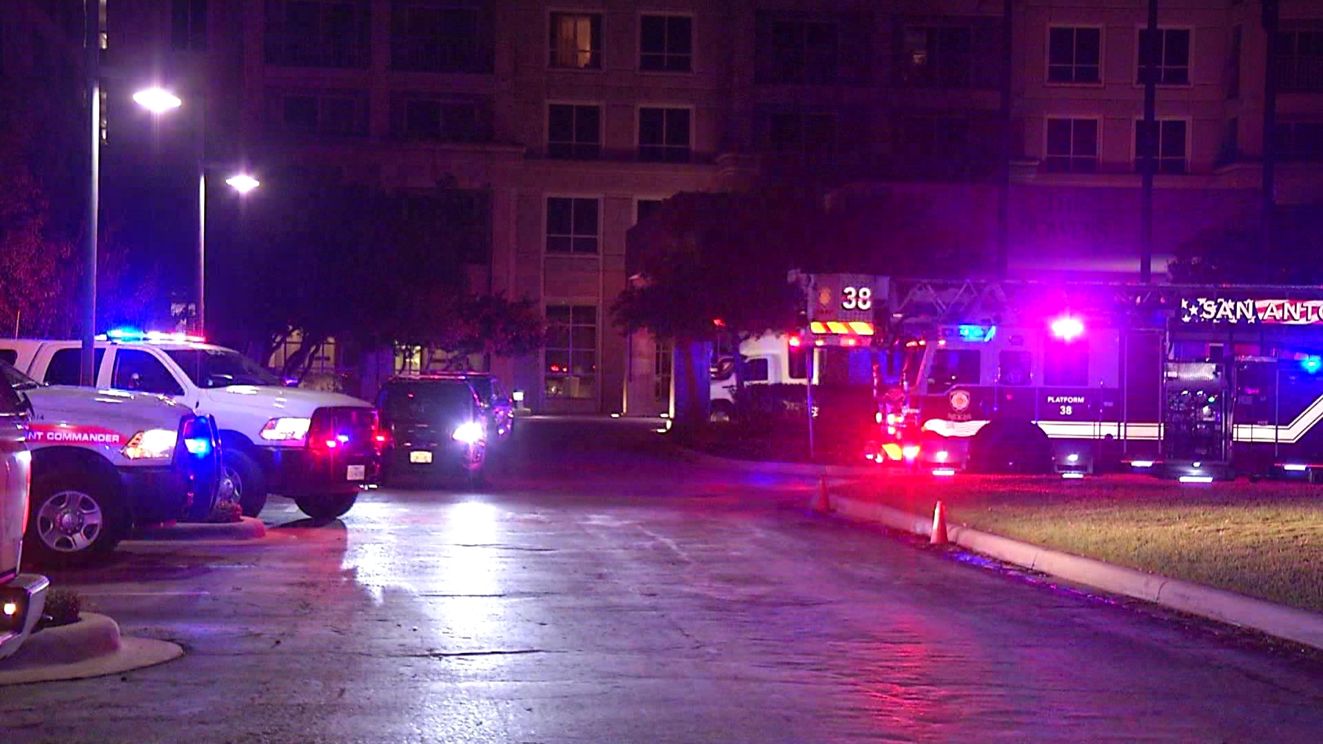 Firefighters battle ceiling blaze in Northeast Side retirement community