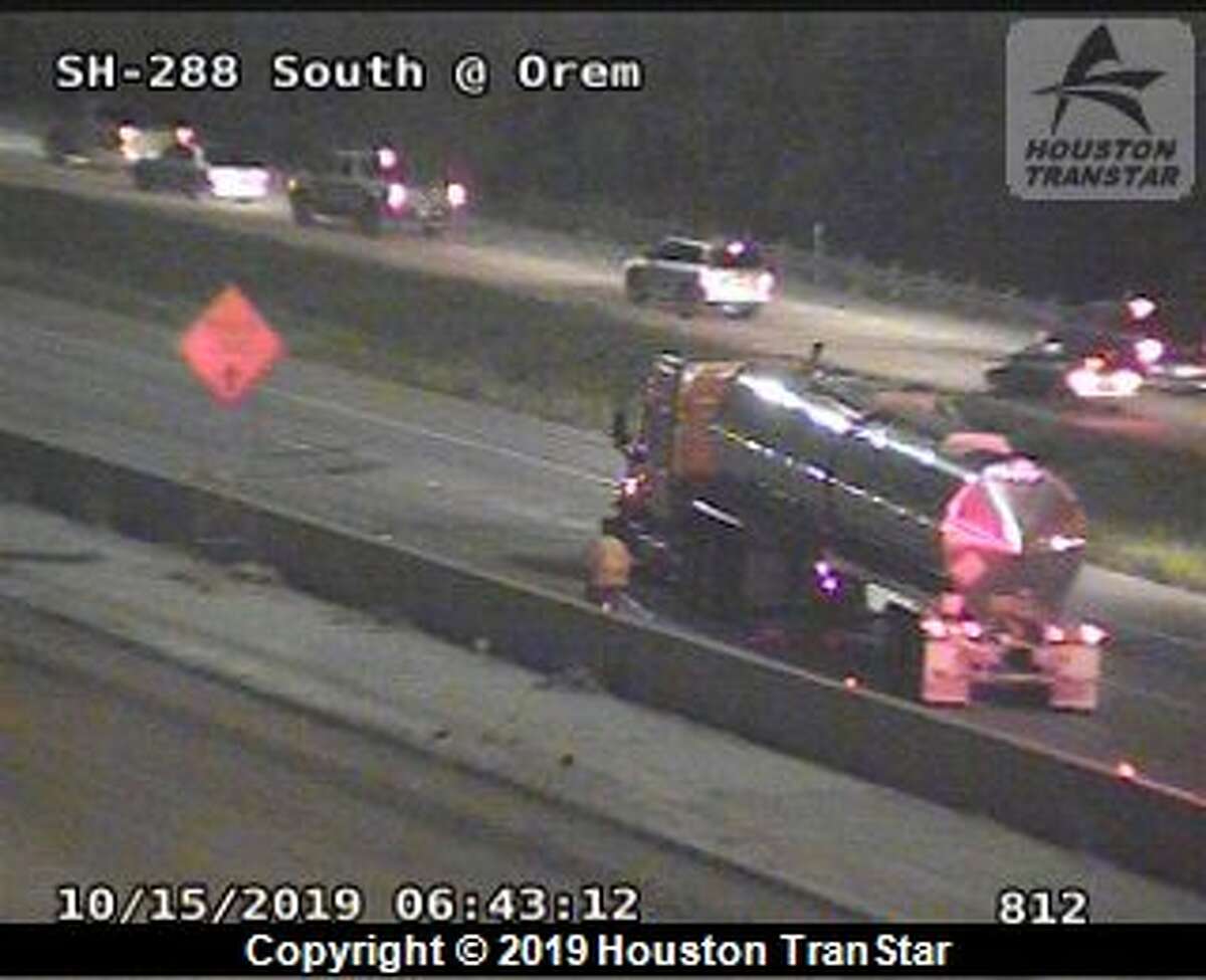 Multi-vehicle crash on State Highway 288 at Orem shuts down freeway