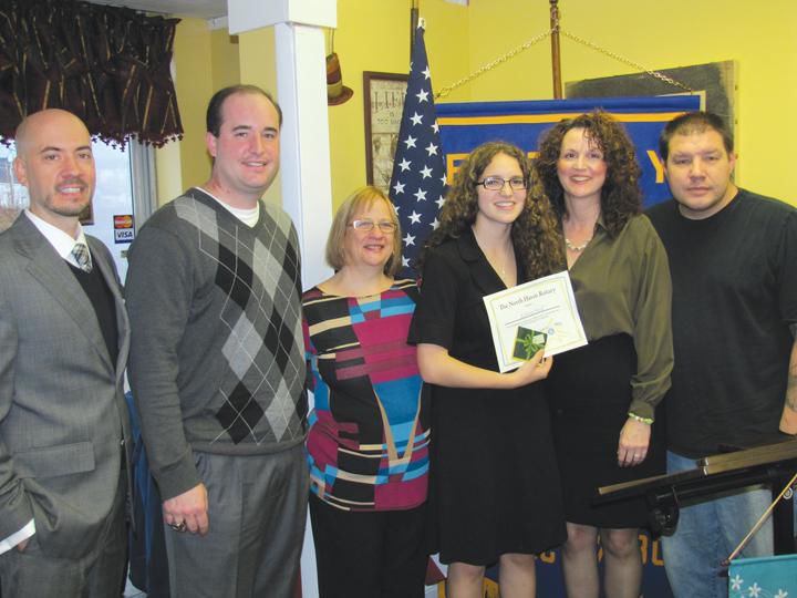 North Haven Rotary Club honors high school Unsung Hero