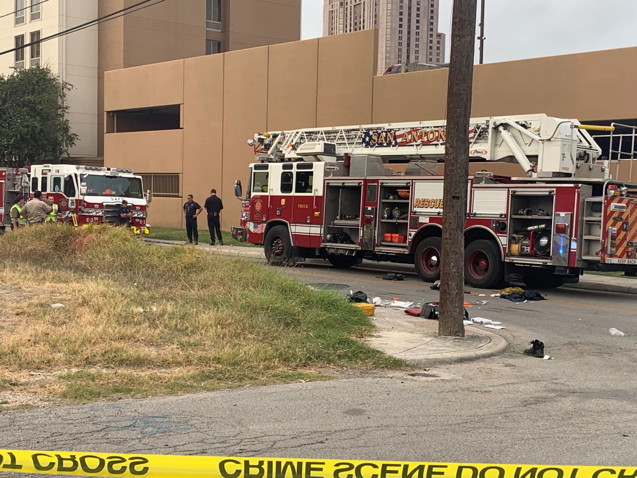 SAFD: Firefighter in critical condition after getting hit by car while ...