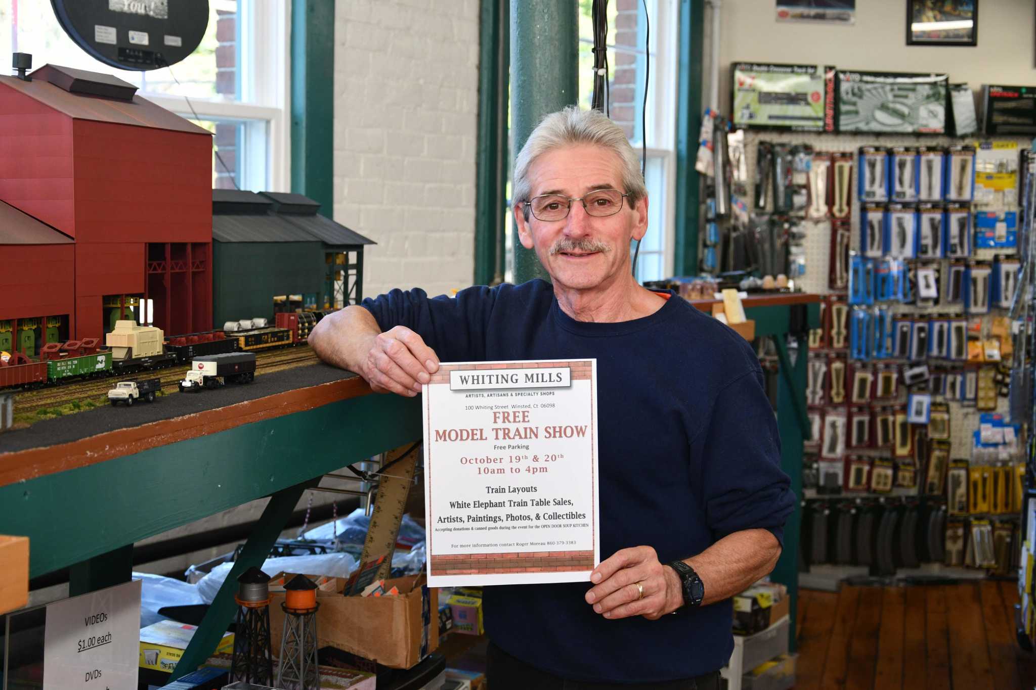 Winsted train and hobby store holding free show