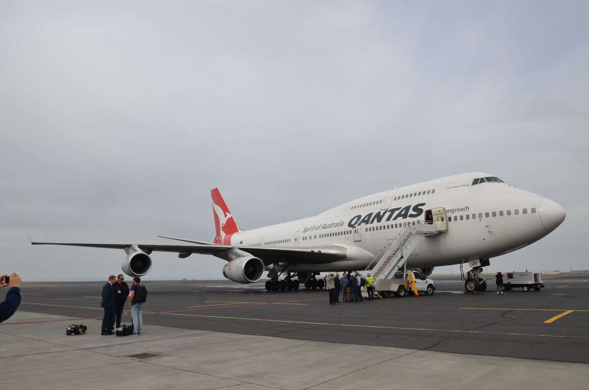 Qantas 747 final flight