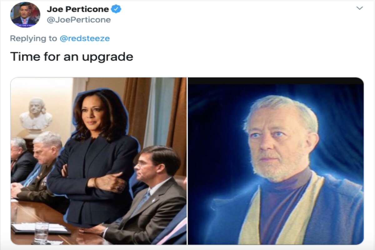 Kamala Harris campaign's 'time for an upgrade' Pelosi meme backfires