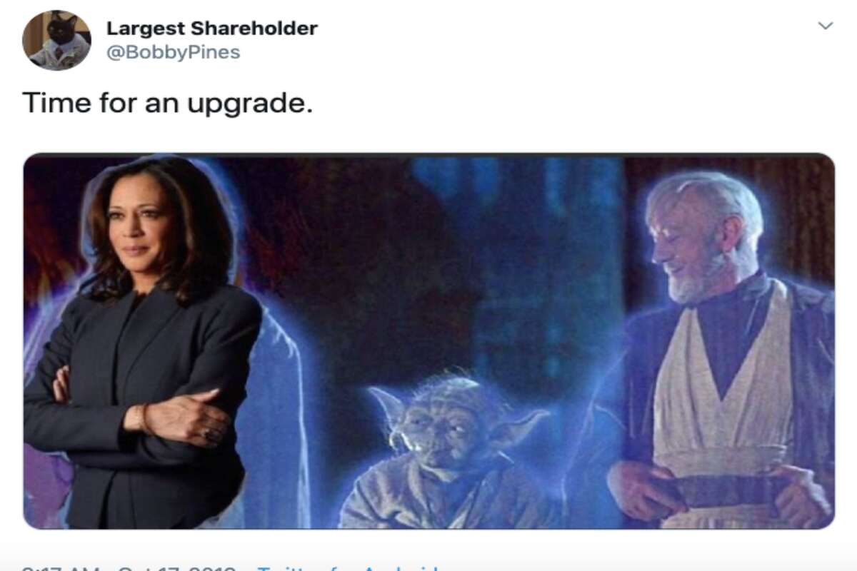 Kamala Harris campaign's 'time for an upgrade' Pelosi meme backfires