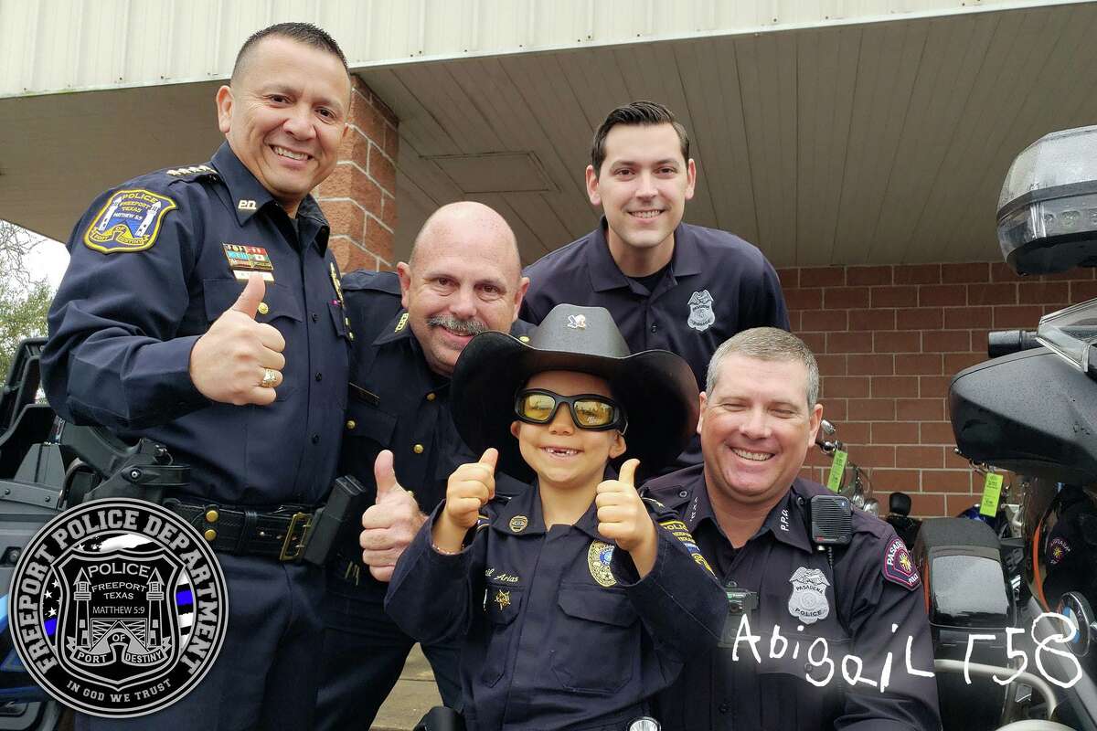 'Officer Abigail', 7-year-old Texas girl fighting cancer, preparing for ...