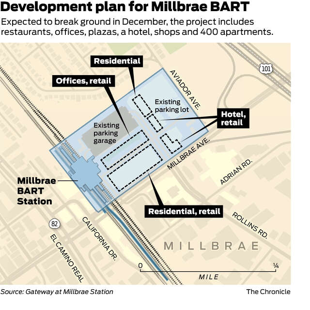 Housing is coming soon to BART’s Millbrae Station. The price? 600 ...