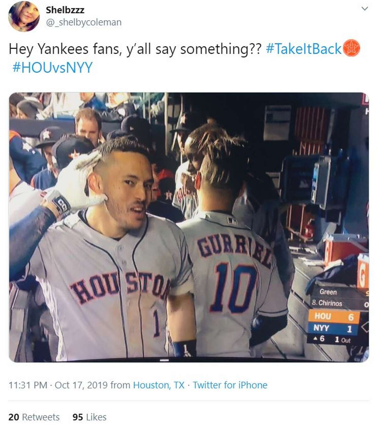 Memes hilariously roast 'trash' Yankees fans as Astros leave New York ...