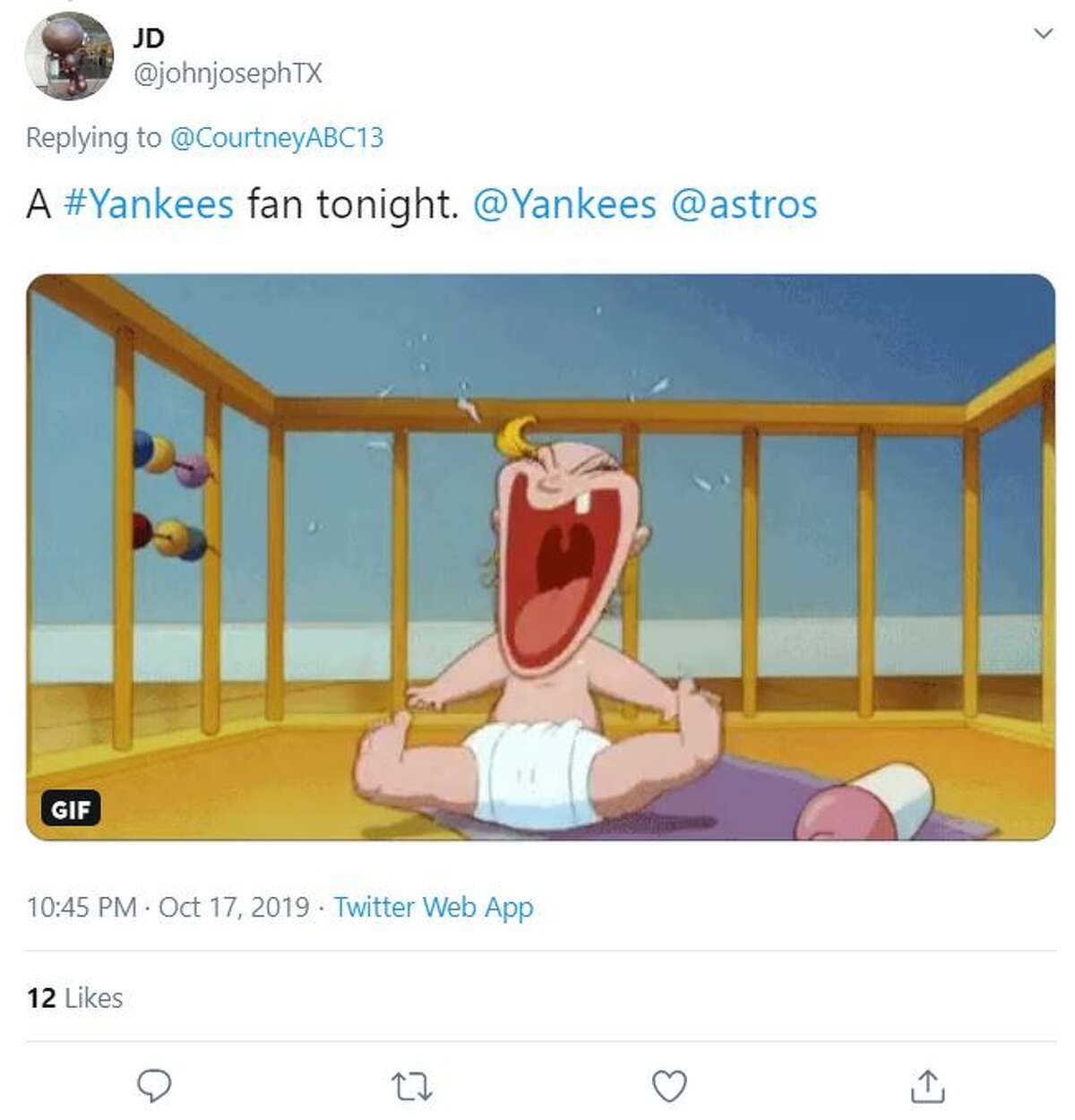Memes hilariously roast 'trash' Yankees fans as Astros leave New York ...