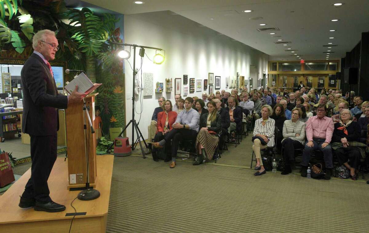 Pelley draws sell-out Wilton crowd