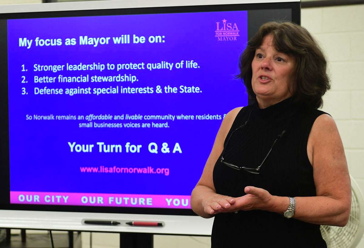 Lisa Brinton: ‘I am after only one man’s job’ in Norwalk