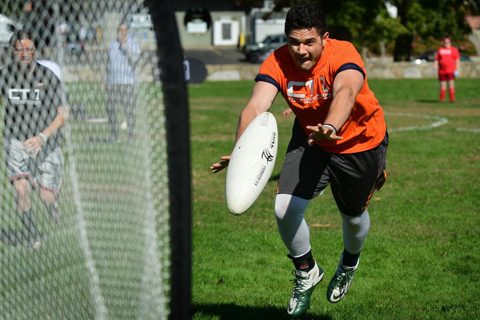 Photos: 90 athletes compete in TRIball tournament in Norwalk