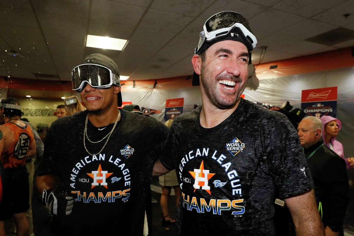 Inside the Astros' World Series-clinching clubhouse celebration