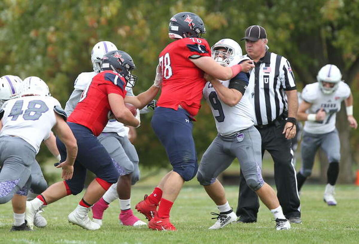 Slideshow: MacMurray College football vs. Crown College
