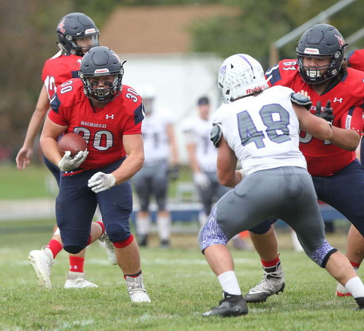 Slideshow: MacMurray College football vs. Crown College