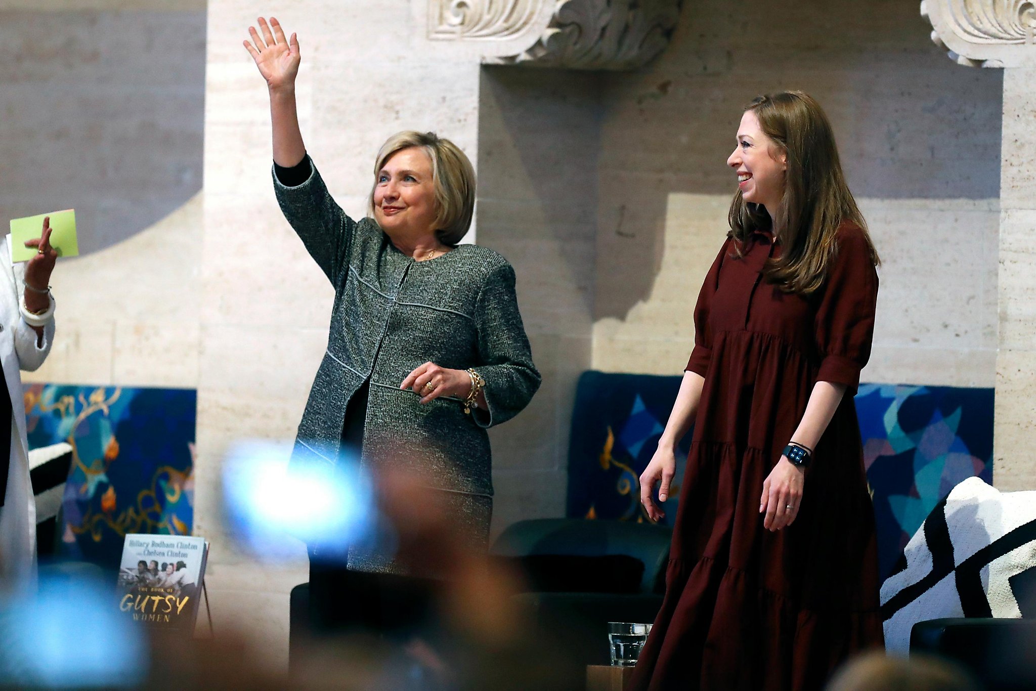 Hillary Clinton Feuds With Candidate Trolls Trump Before Taking Sf Stage 7800