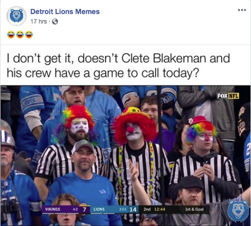 Another Lions loss, another set of fan reactions