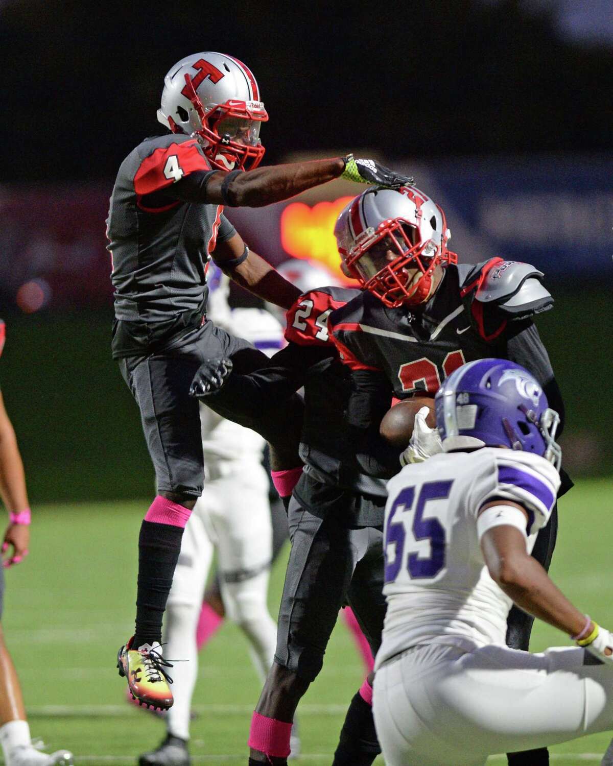 Travis football earns first victory over Ridge Point