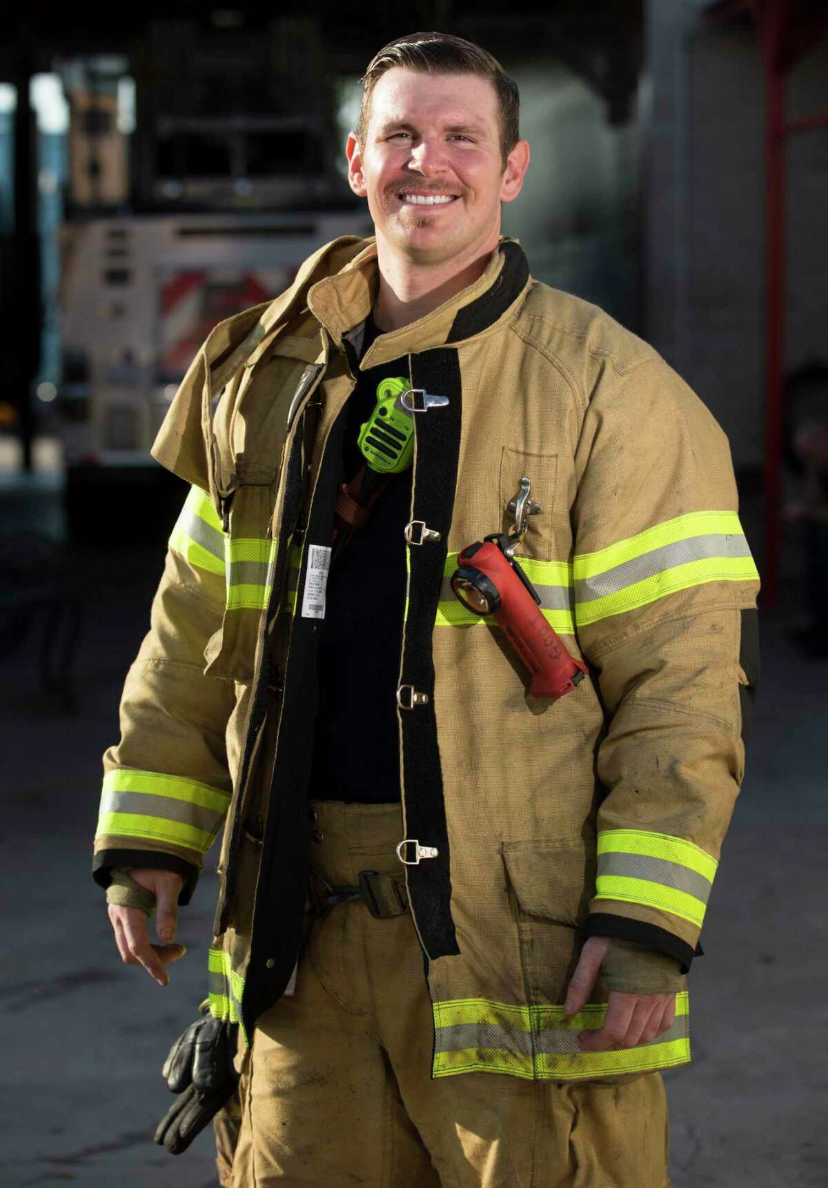 Larry Conrad Gutierrez’s high energy helps him tackle firefighter and ...