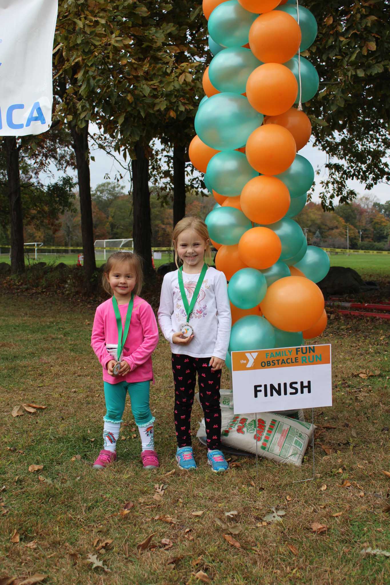 New Canaan YMCA Family Fun Obstacle Run a success