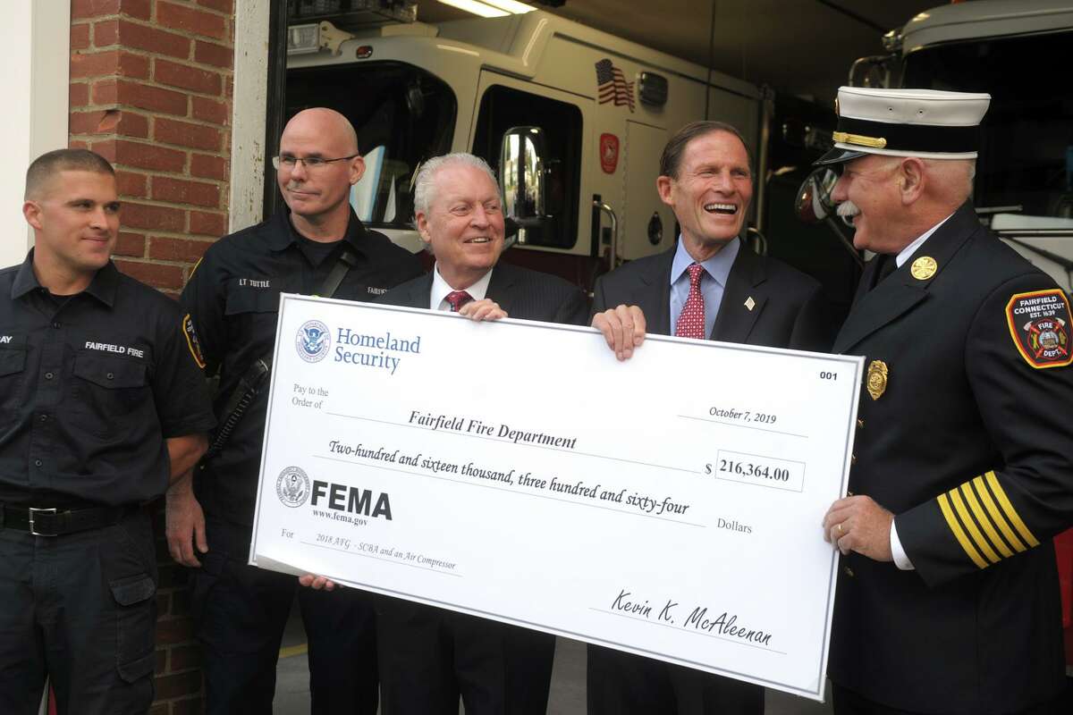 FEMA grant to fund breathing equipment for Fairfield firefighters