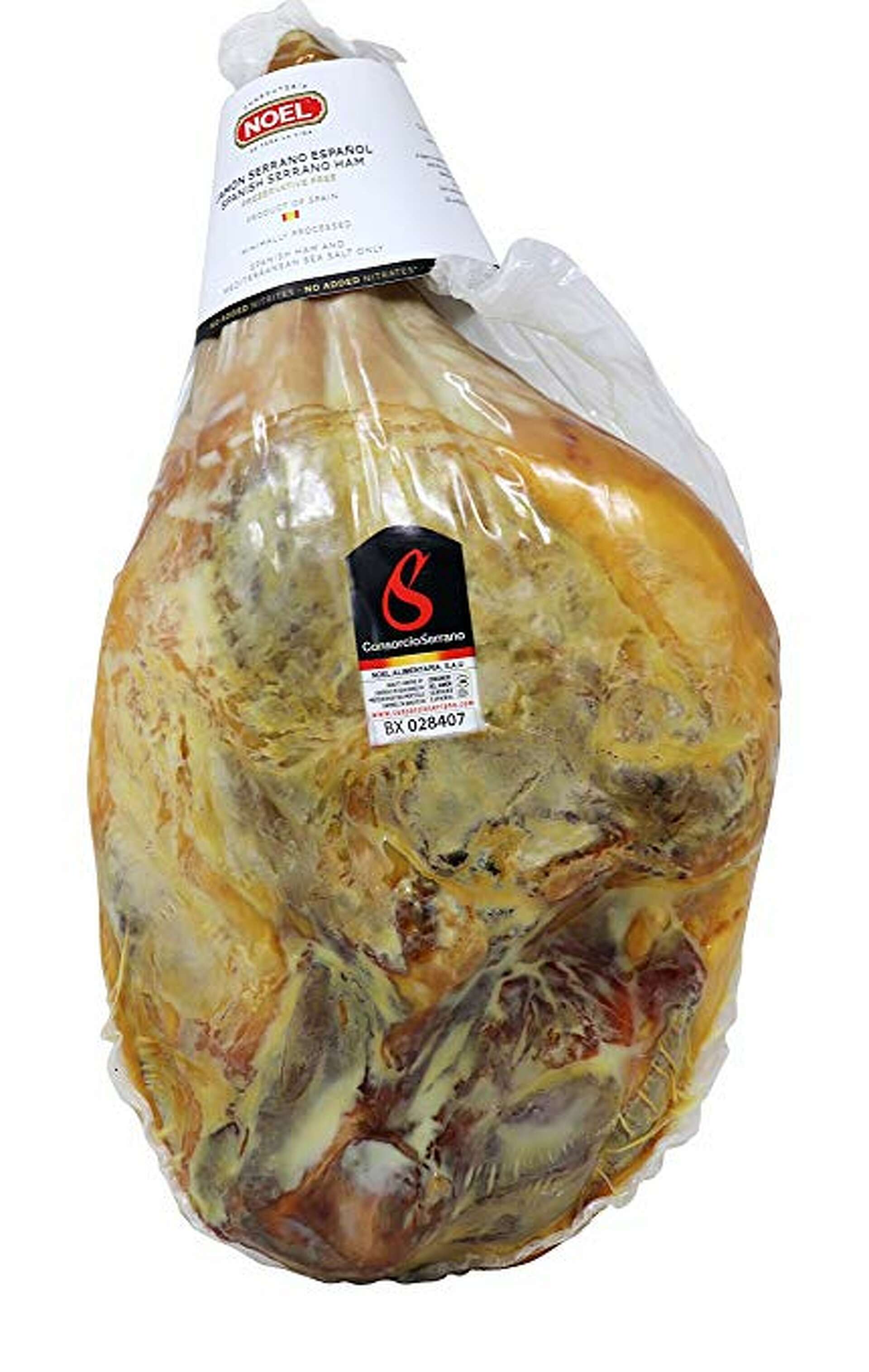 You can buy an entire cured Spanish serrano ham at Costco