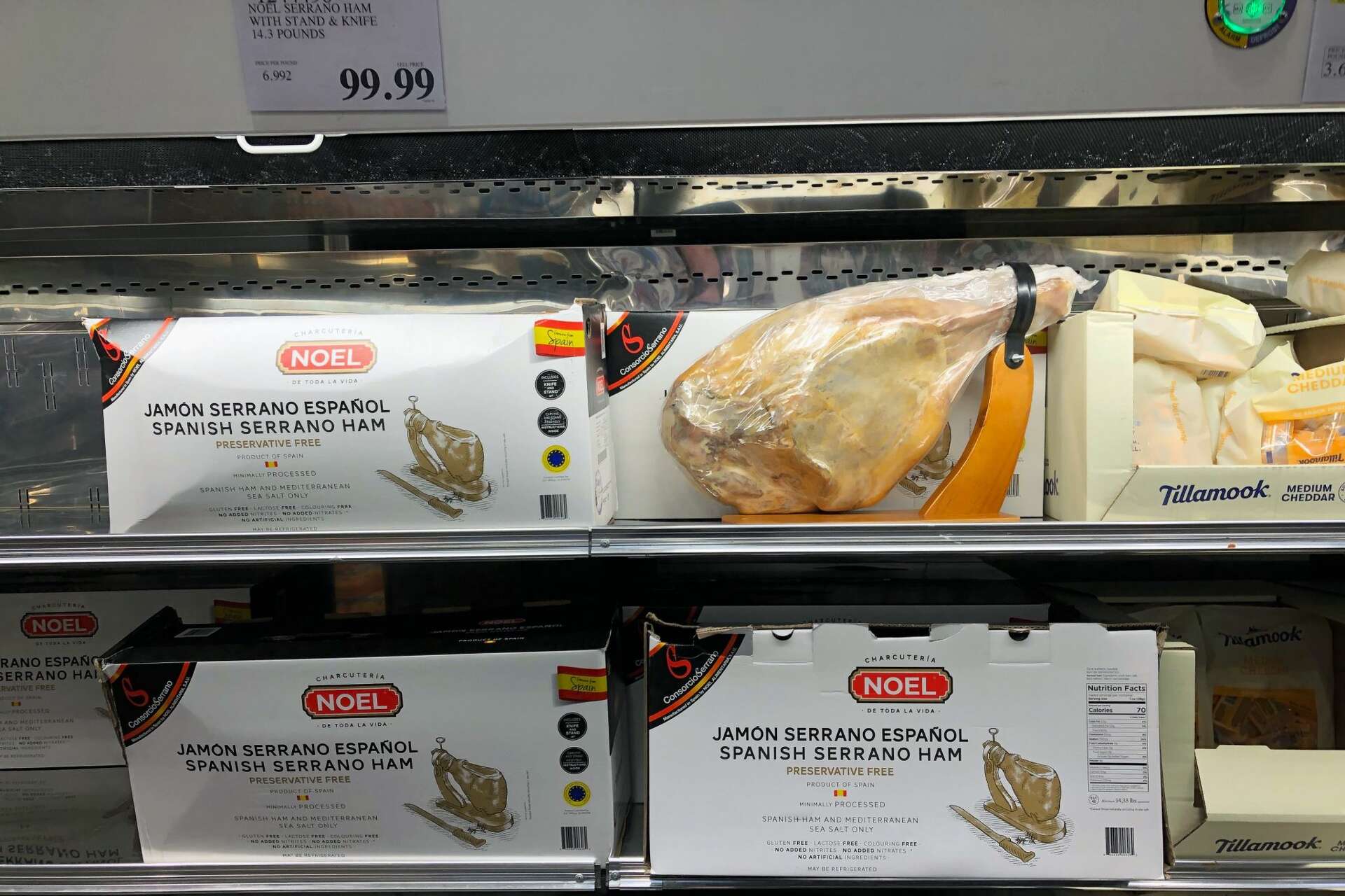 Jamon serrano costco store