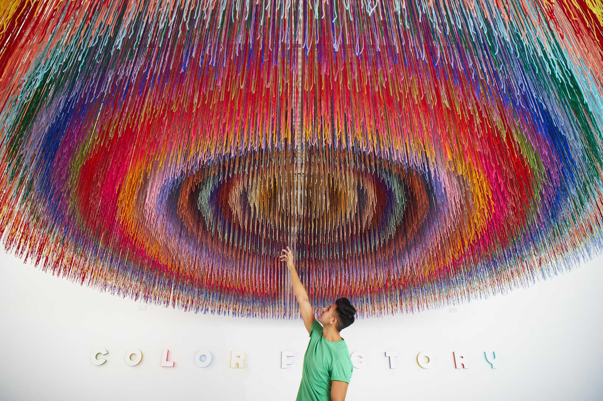 Color Factory experiential pop-up lands in Space City