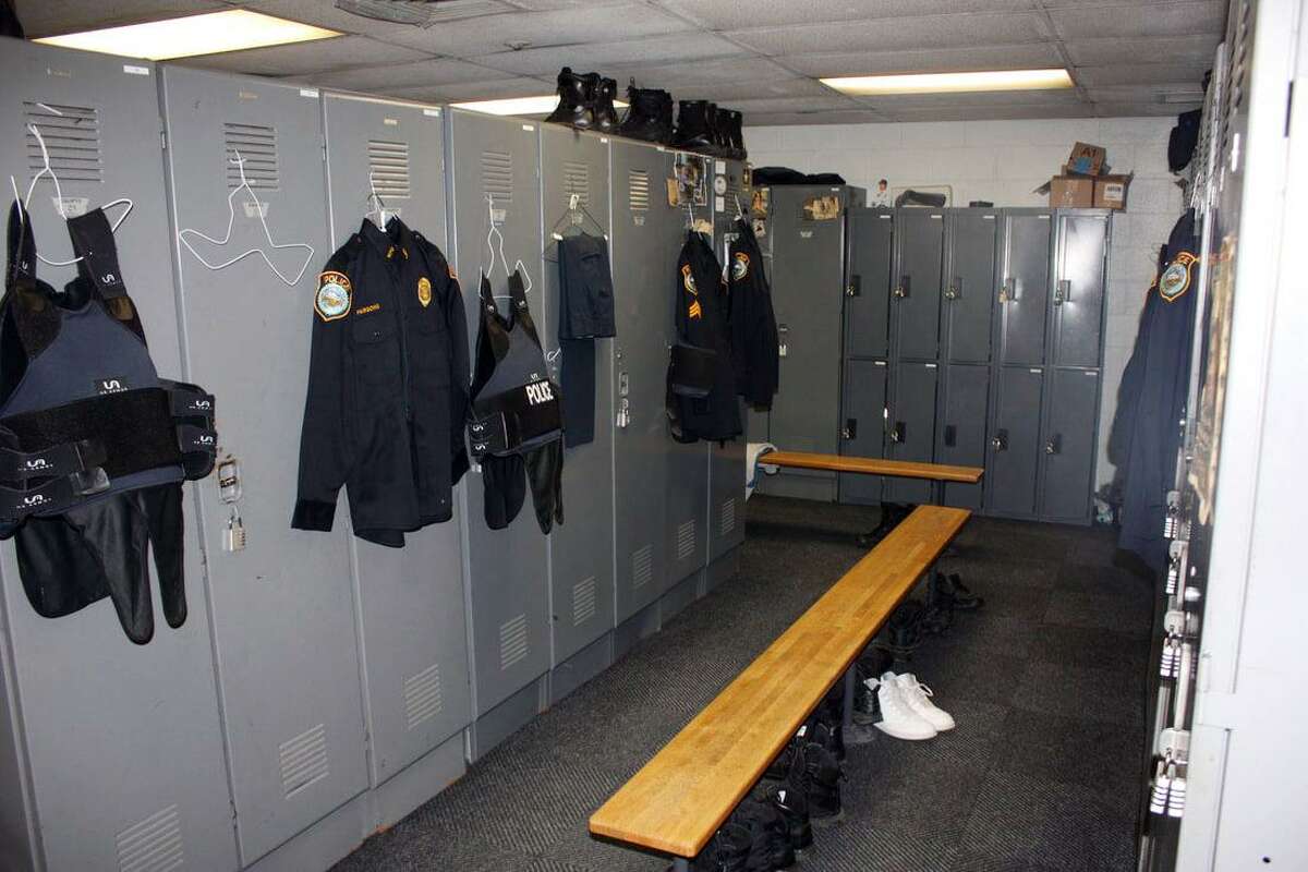 Wilton police station is packed to the gills