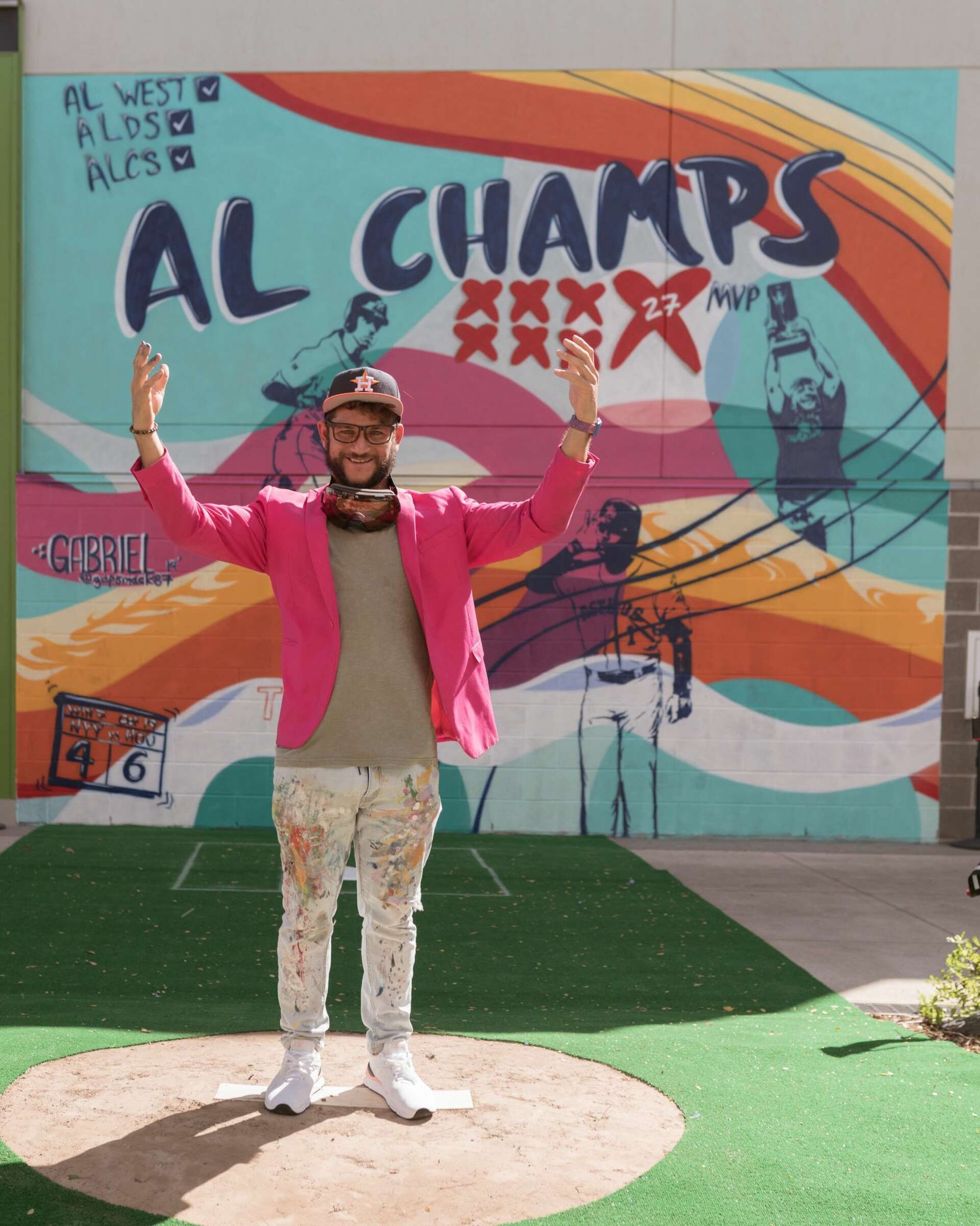 Here's where you can find all of the latest Astros-themed murals in Houston