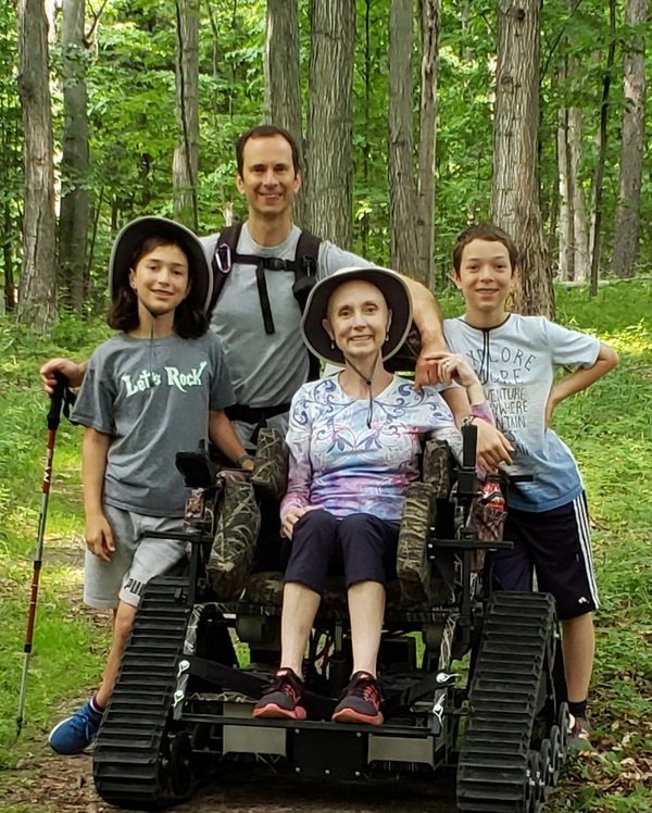 Track chair program helps people enjoy National Lakeshore trails