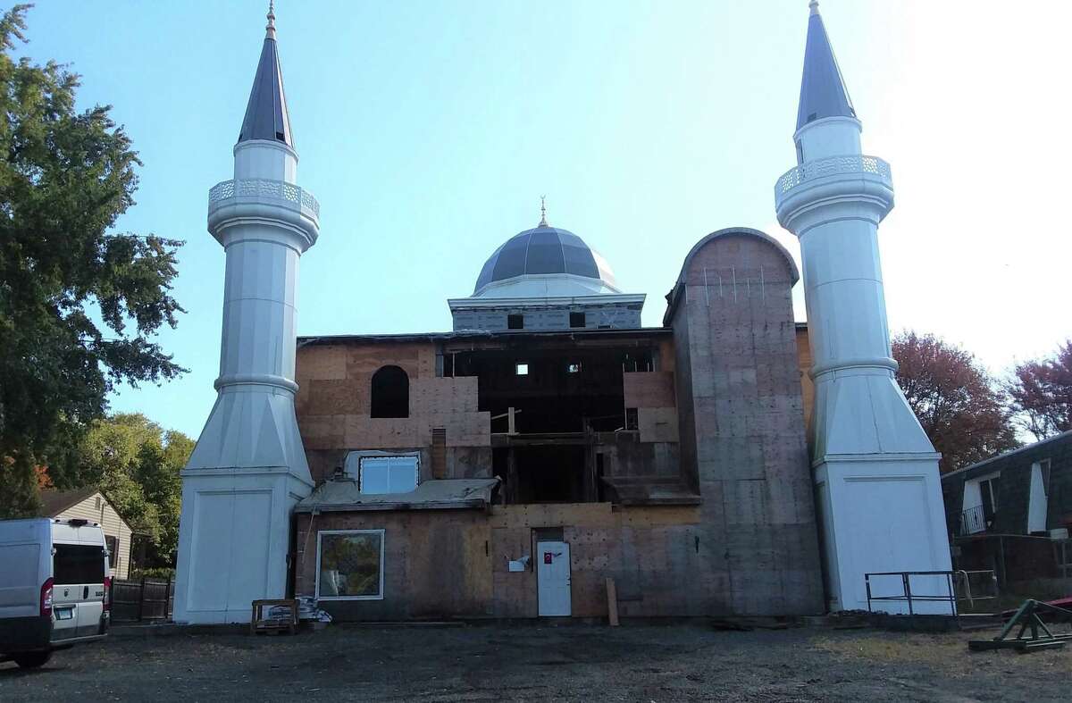 Reconstruction begins at New Haven mosque burned in arson fire