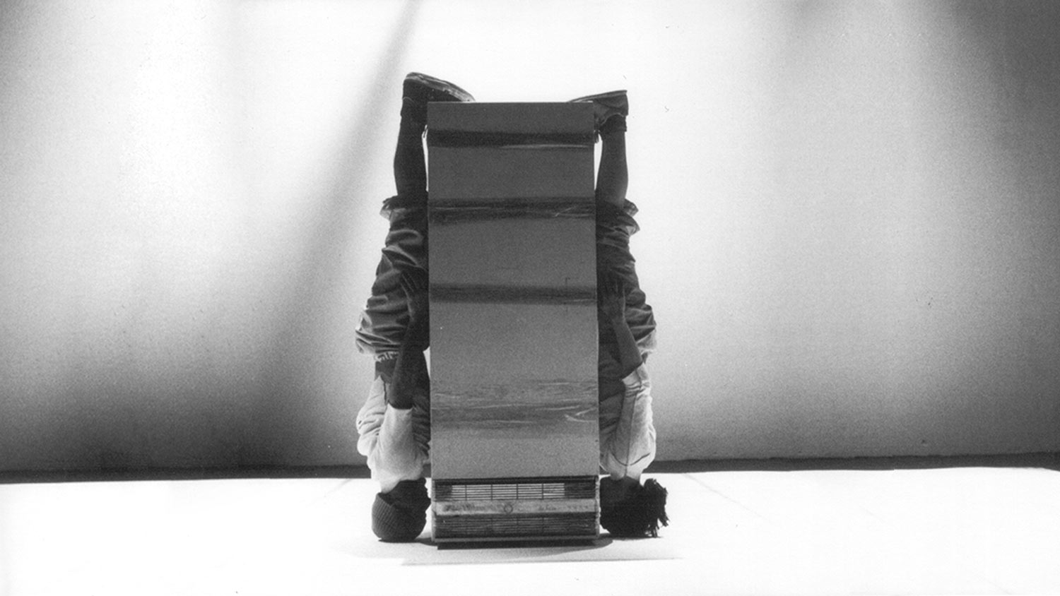 Fridge part of dance performance at EMPAC