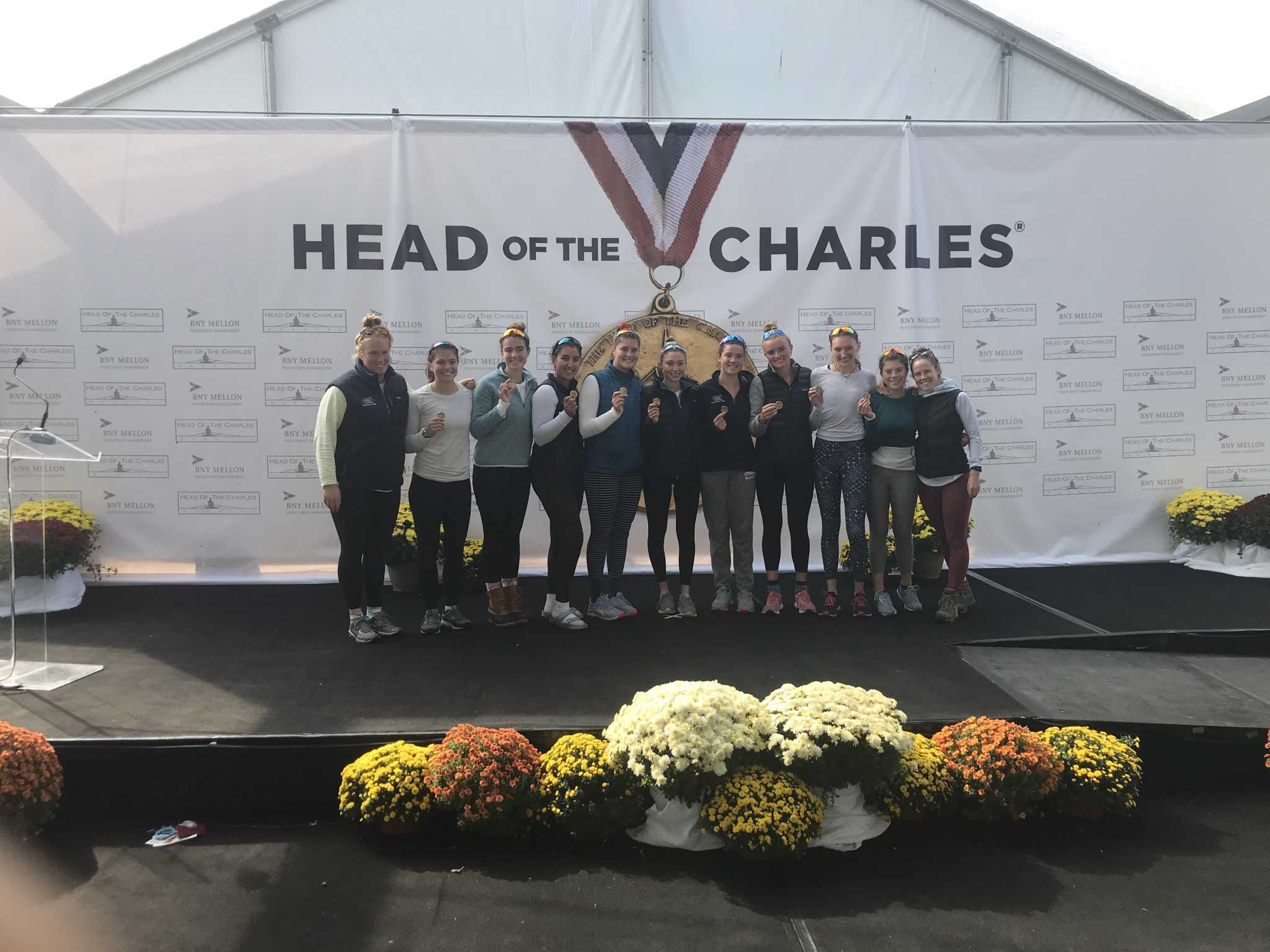 Greenwich Crew makes mark at Head of the Charles Regatta