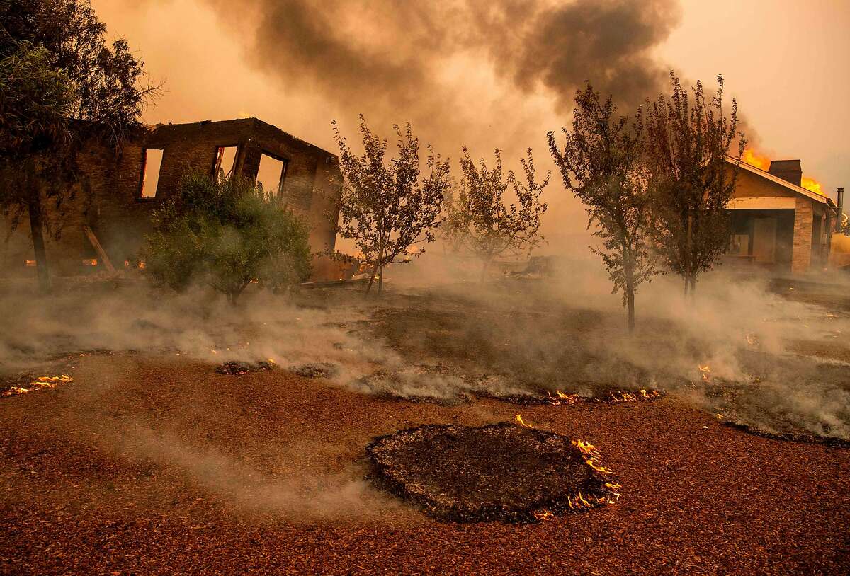 Here's what has been damaged so far in the Kincade, Bay Area fires