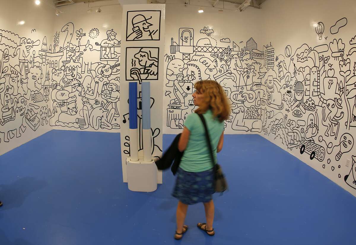 Here's a sneak peek inside the Insta-famous pop-up art exhibit, the ...